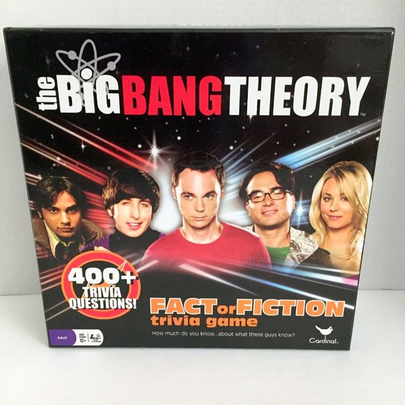 Games | The Big Bang Theory Fact Or Fiction Trivia Game 40 Plus ...